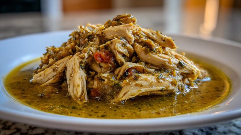 Amazing Hatch Chile Chicken Verde in 40 Minutes: Incredible! - Whisk Daily
