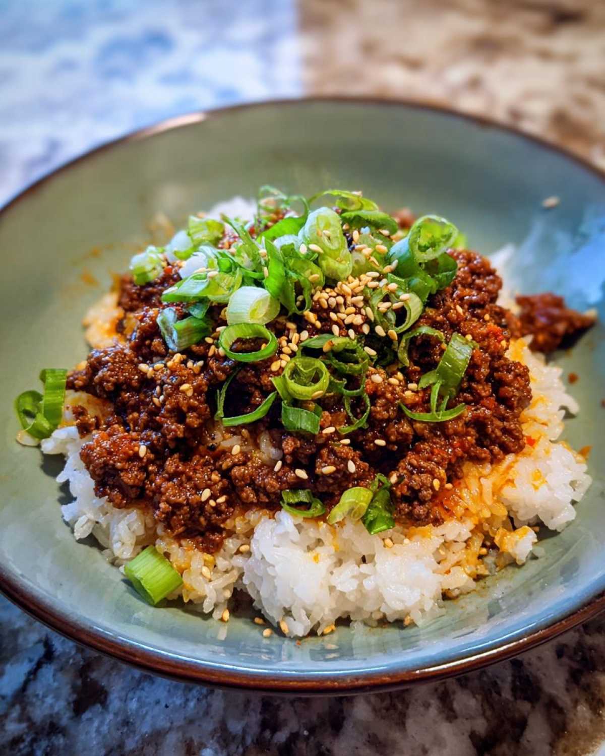 Amazing Korean Ground Beef and Rice Bowls in 15 Min. - Whisk Daily