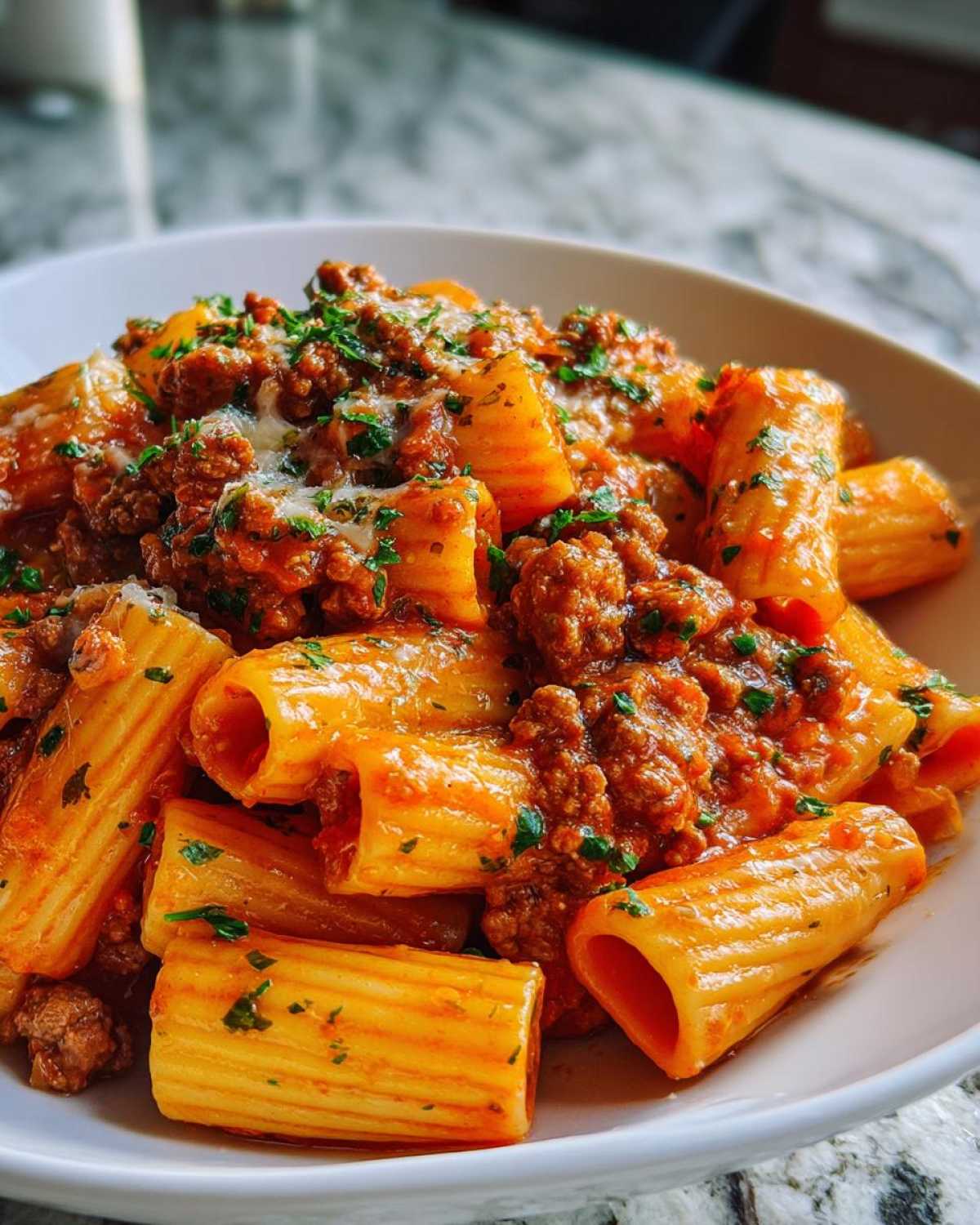 Hearty One-Pot Creamy Ground Beef Pasta: A Blissful 30-Minute Meal ...