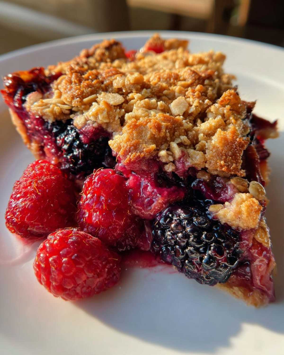 Mixed Berry Crumble: Warm Comfort in 30 Minutes - Whisk Daily