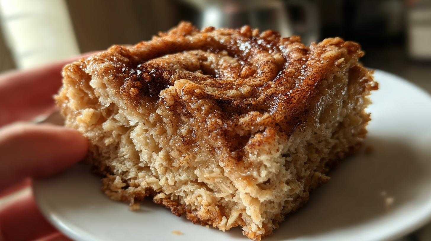 Cinnamon Roll Baked Oatmeal Squares: 10 Delicious Bites - Whisk Daily