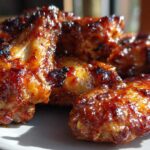 Maple Sriracha Glazed Chicken Wings: Amazing Sticky Flavor - Whisk Daily