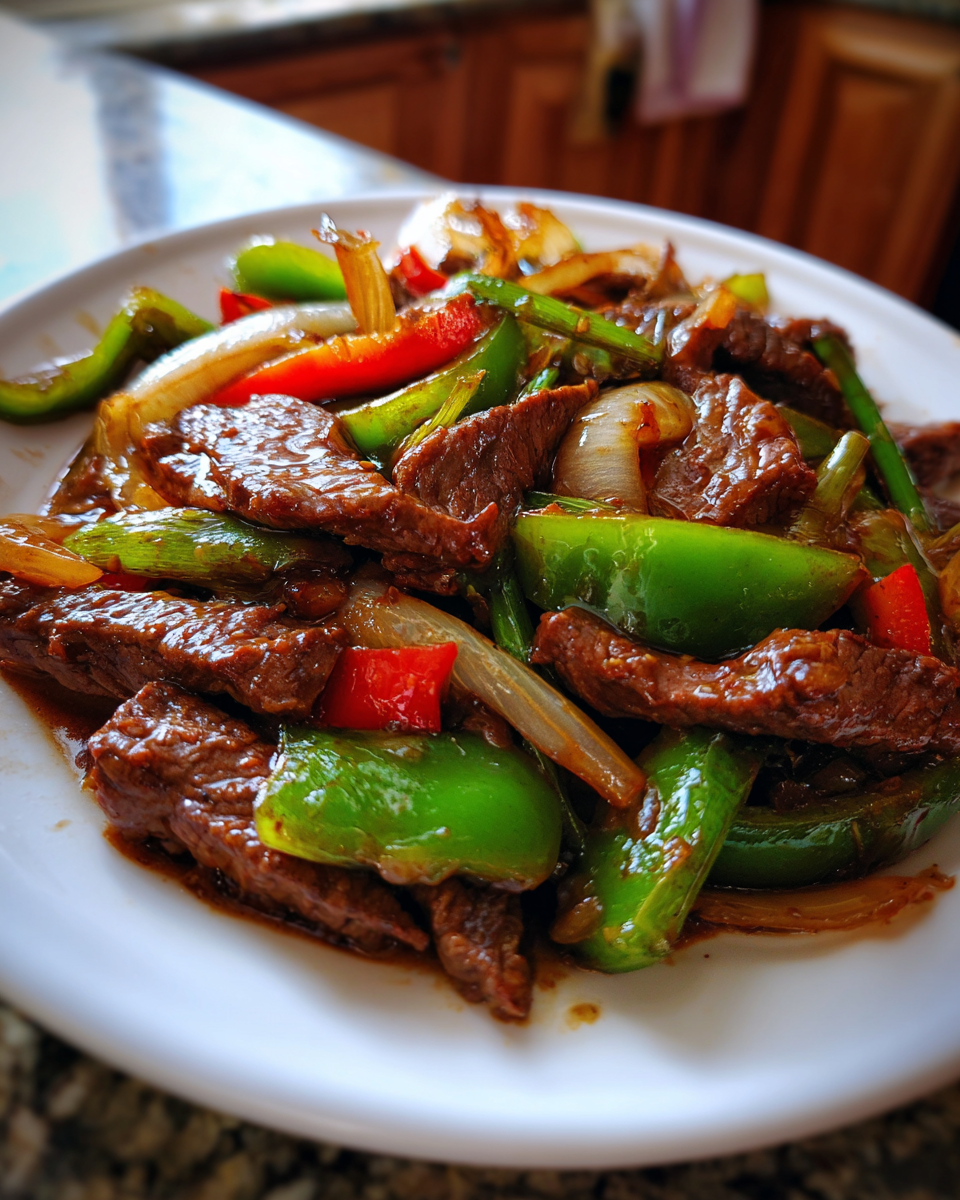 Amazing 30-Minute Pepper Steak - Whisk Daily