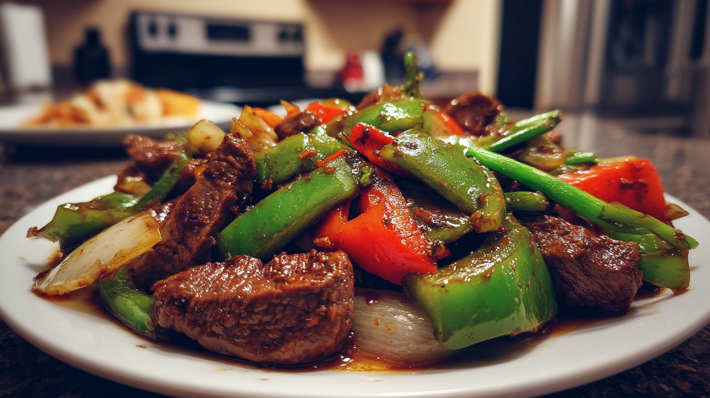 Amazing 30-Minute Pepper Steak - Whisk Daily